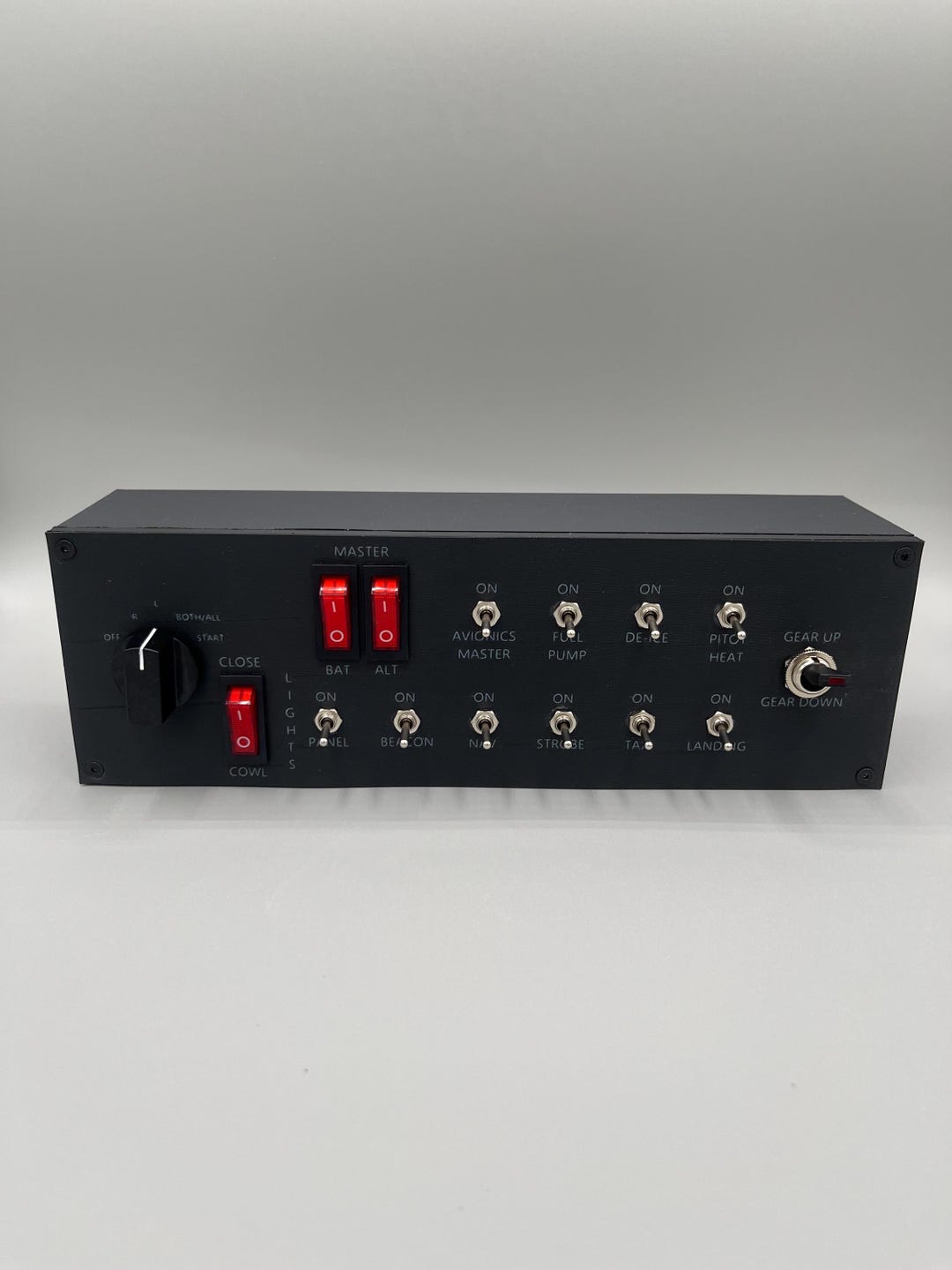 USB Flight Simulator Switch Panel: MSFS, X-plane, DCS, Elite Dangerous ...