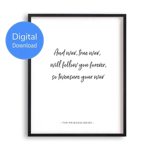 Princess Bride Quote - Etsy