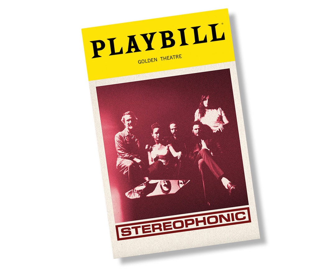 Stereophonic Broadway Playbill, Arcade Fire, Will Butler, Theater ...