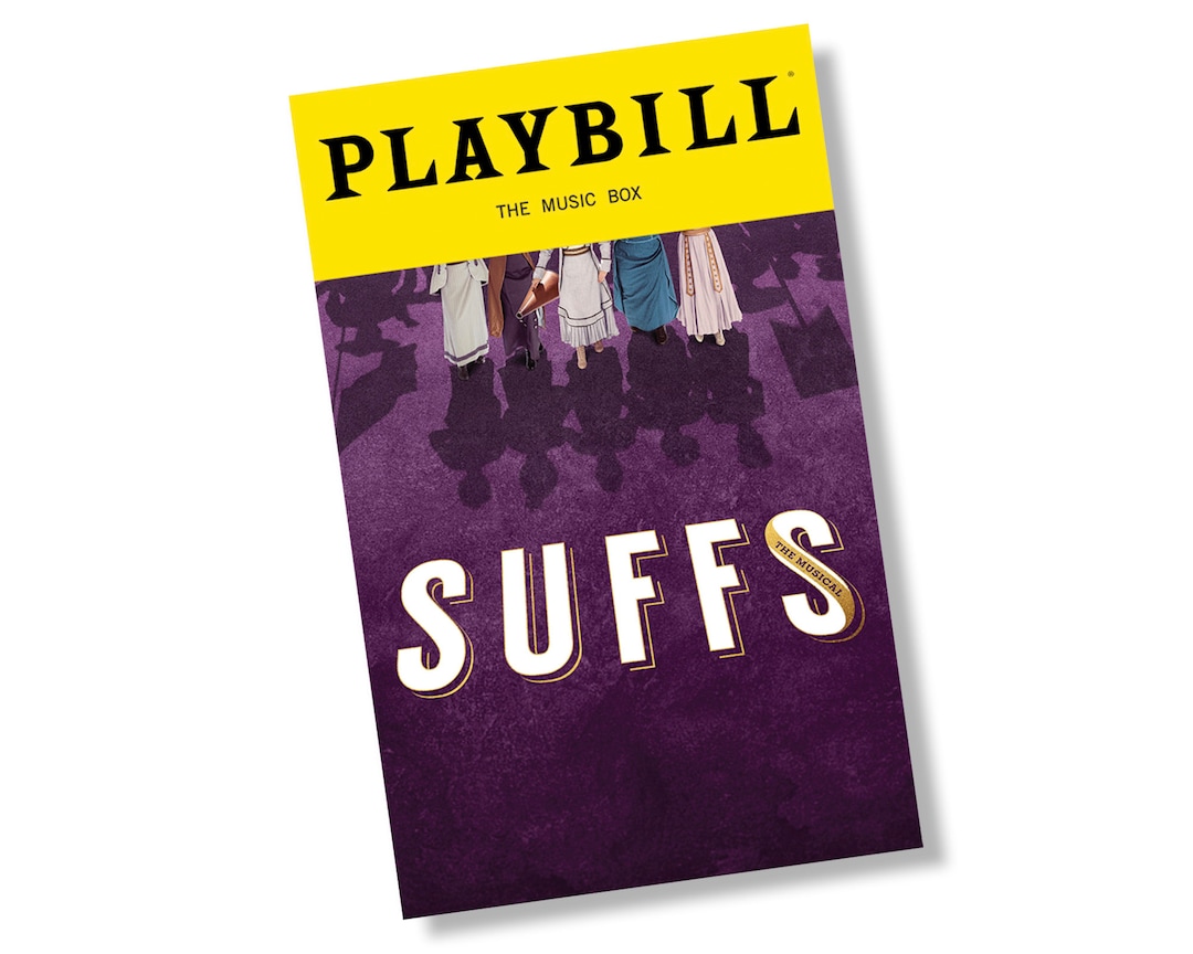 PLAYBILL Suffs the Musical Broadway, Original Cast New York City 2024 ...