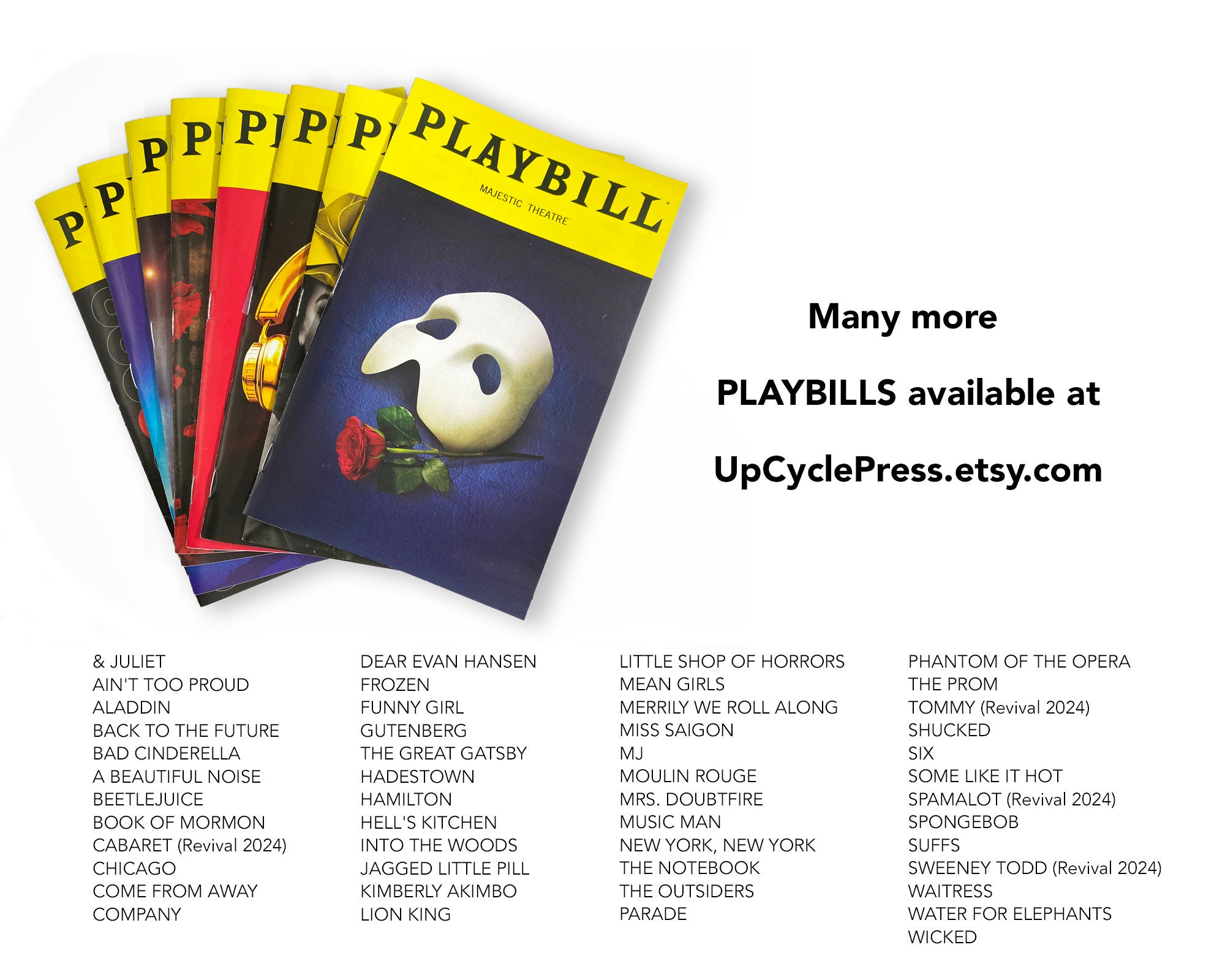 CABARET Broadway Playbill, Eddie Redmayne, Gayle Rankin, Bebe Neuwirth ...