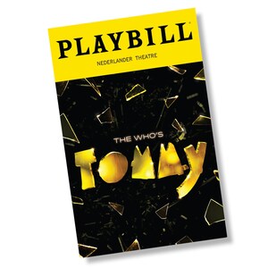 The Who's Tommy Broadway Playbill, Musical Theater Program Booklet, New ...