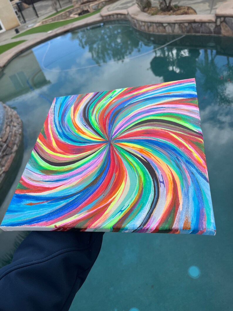 Best Hypnotizing Spiral Painting Art Collection for - Etsy