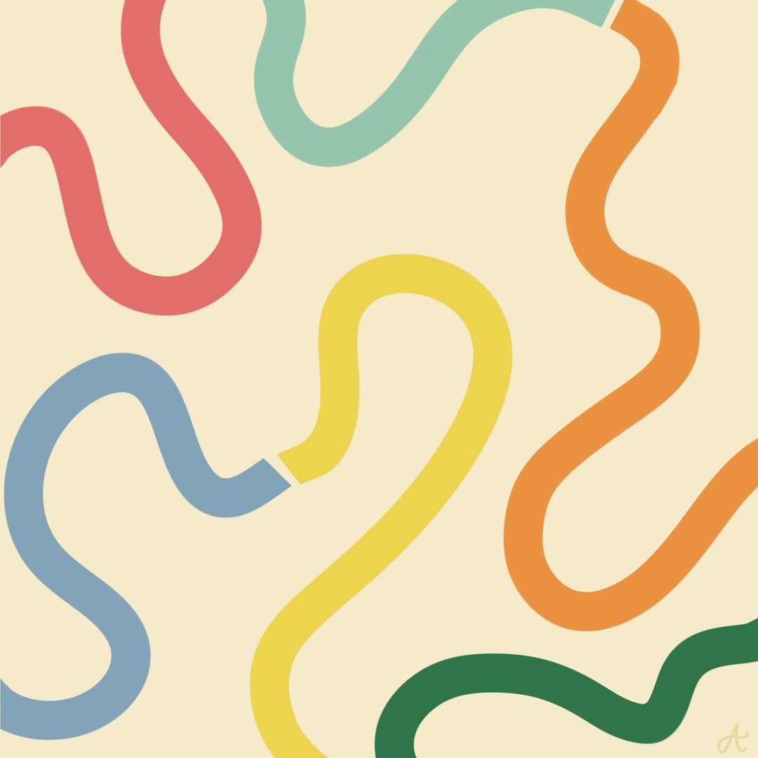 Simple Line Art PNG Digital Download - Etsy