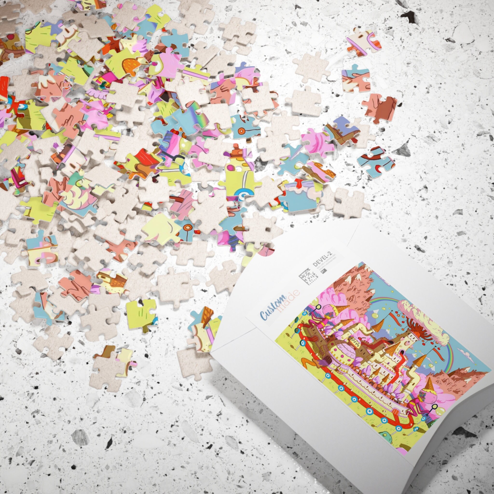Adventure Time Candy Kingdom Jigsaw Puzzle 110, 252, 520 Piece - Etsy