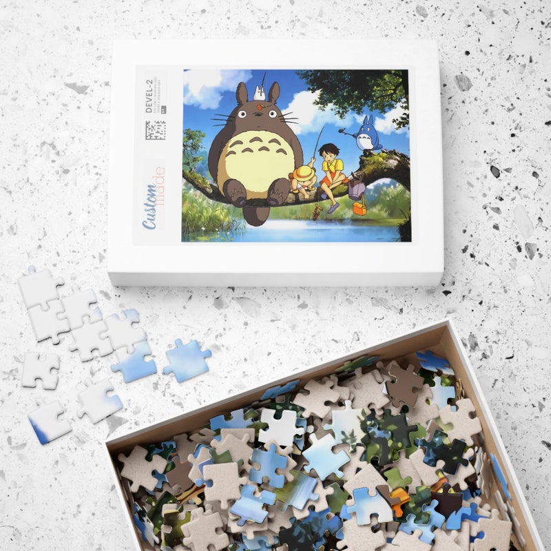 Totoro Jigsaw Puzzle - Etsy