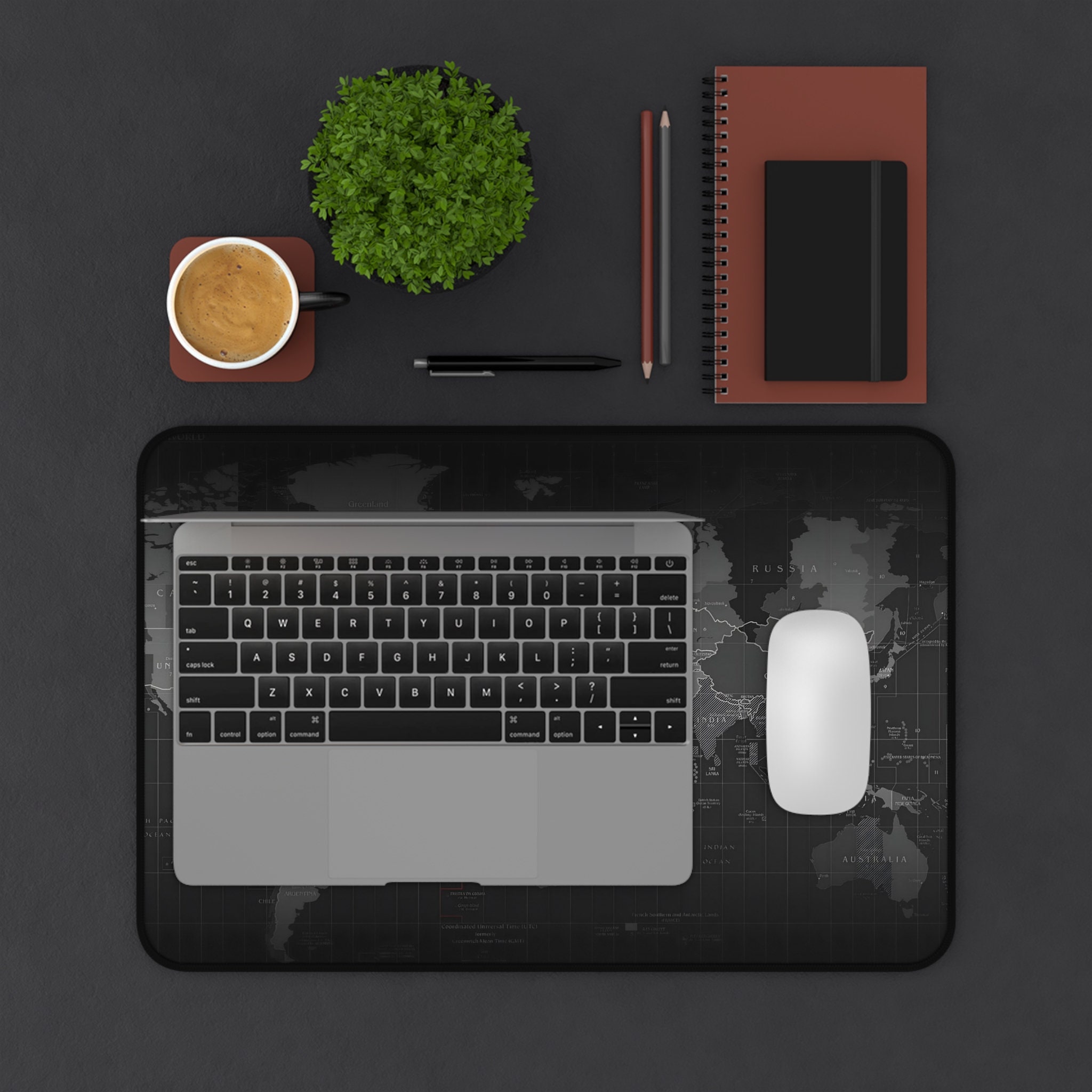 World Map Desk Mat 3 Different Sizes Desk Mat - Etsy