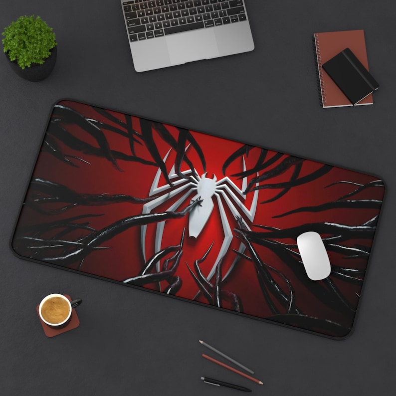 Marvel's Spider-man 2 Venom Symbiote Desk Mat Gaming - Etsy Australia