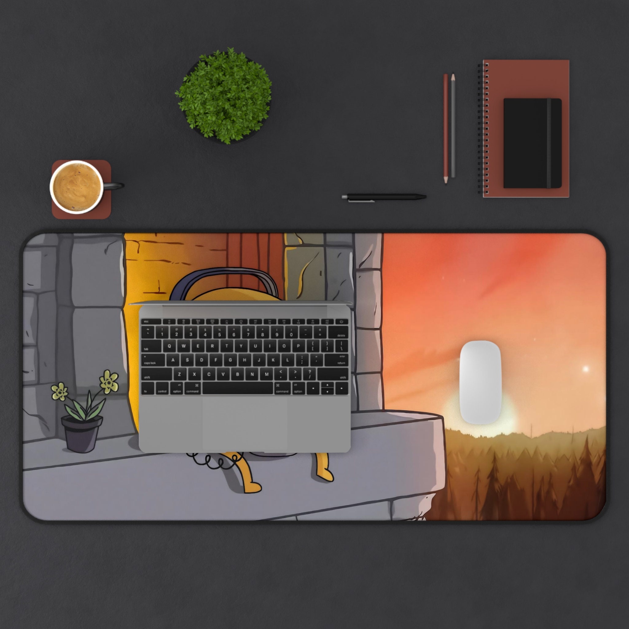 Adventure Time Jake Desk Mat | Cute Jake | Lofi | 3 Different Sizes ...