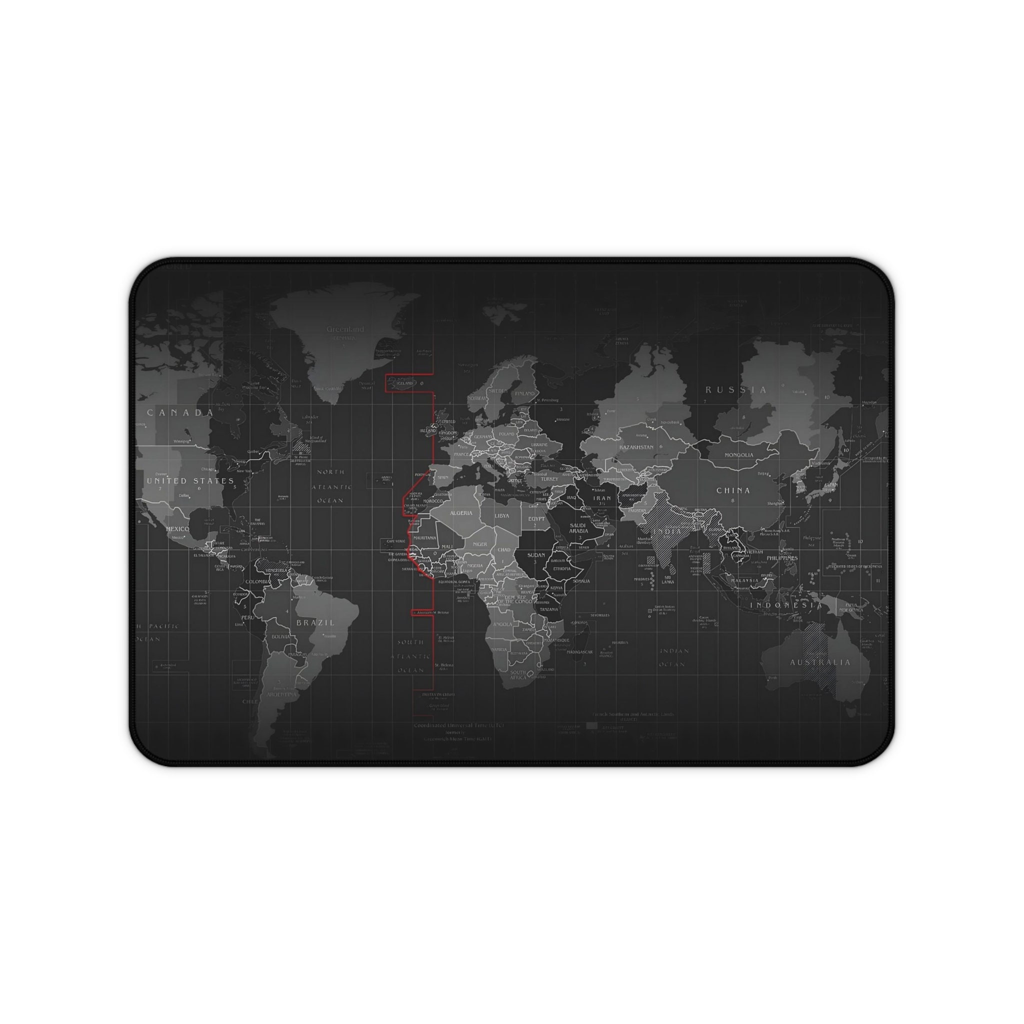 World Map Desk Mat 3 Different Sizes Desk Mat - Etsy