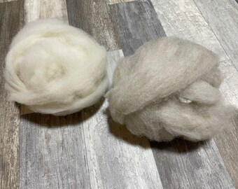 Shetland Roving, Black Shetland Top, 100 Grams of Shetland Top From the ...