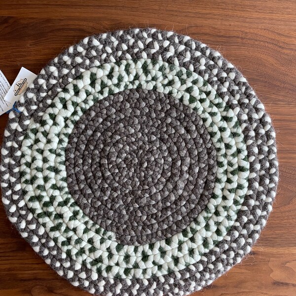 Wool Braided Rug - Etsy