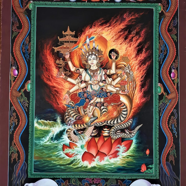 Newari Thangka Painting - Etsy