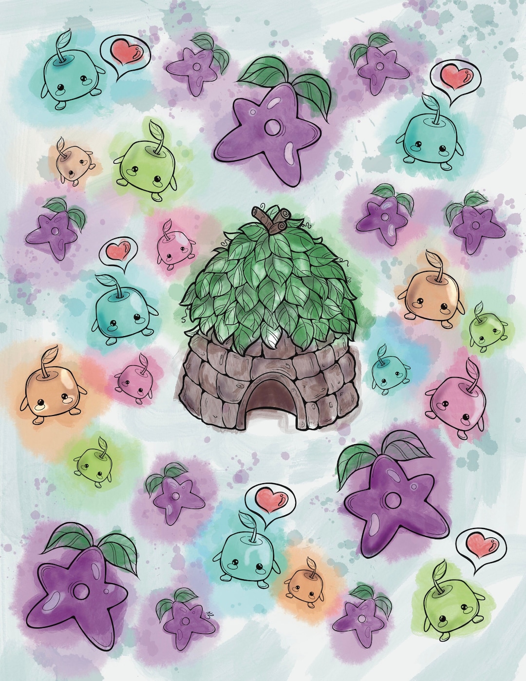 Stardew Valley Junimo Coloring Page Stardew Valley Artwork - Etsy