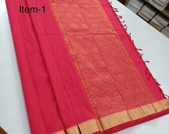 Art Silk Saree Ready With Fall and Pico - Etsy