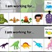Editable Token Boards - ANIMALS - Dinosaurs | Special Education - Etsy