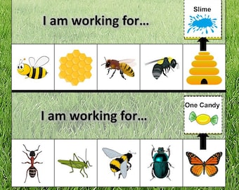 Editable Token Boards OCEAN Mermaids Special Education - Etsy