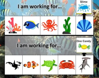 Editable Token Boards ANIMALS Savannah Animals Special Education - Etsy