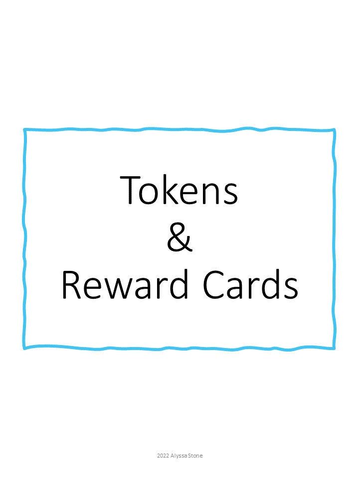 Editable Token Boards - Gemstones | Special Education - Etsy