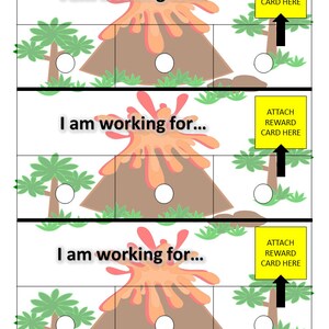 Editable Token Boards - ANIMALS - Dinosaurs | Special Education - Etsy