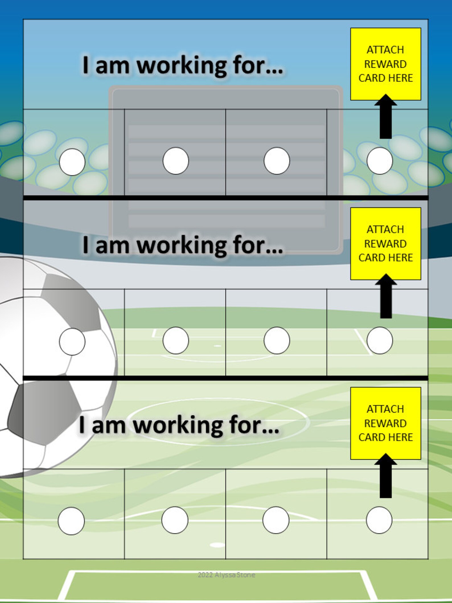 Editable Token Boards - SPORTS - Soccer | Special Education - Etsy