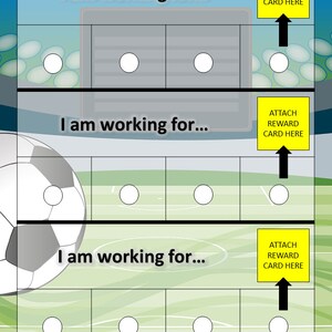 Editable Token Boards - SPORTS - Soccer | Special Education - Etsy