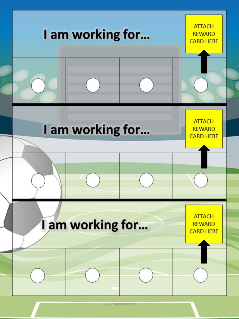 Editable Token Boards - SPORTS - Soccer | Special Education - Etsy