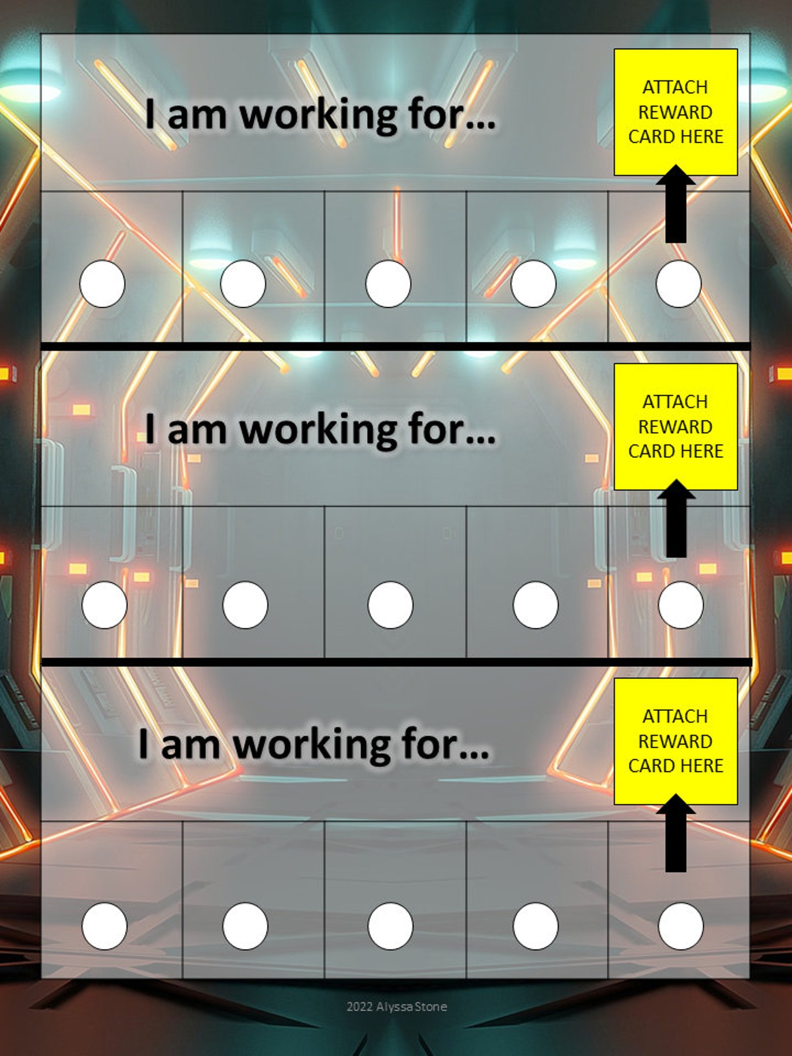 Editable Token Boards Outer Space Special Education - Etsy