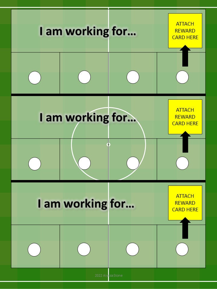 Editable Token Boards - SPORTS - Soccer | Special Education - Etsy