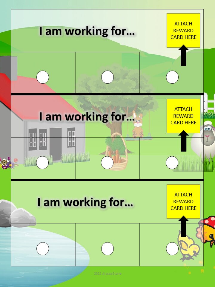 Editable Token Boards - ANIMALS - Farm Animals | Special Education - Etsy