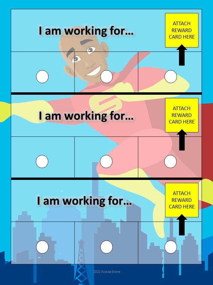 Editable Token Boards - Superheroes | Special Education - Etsy