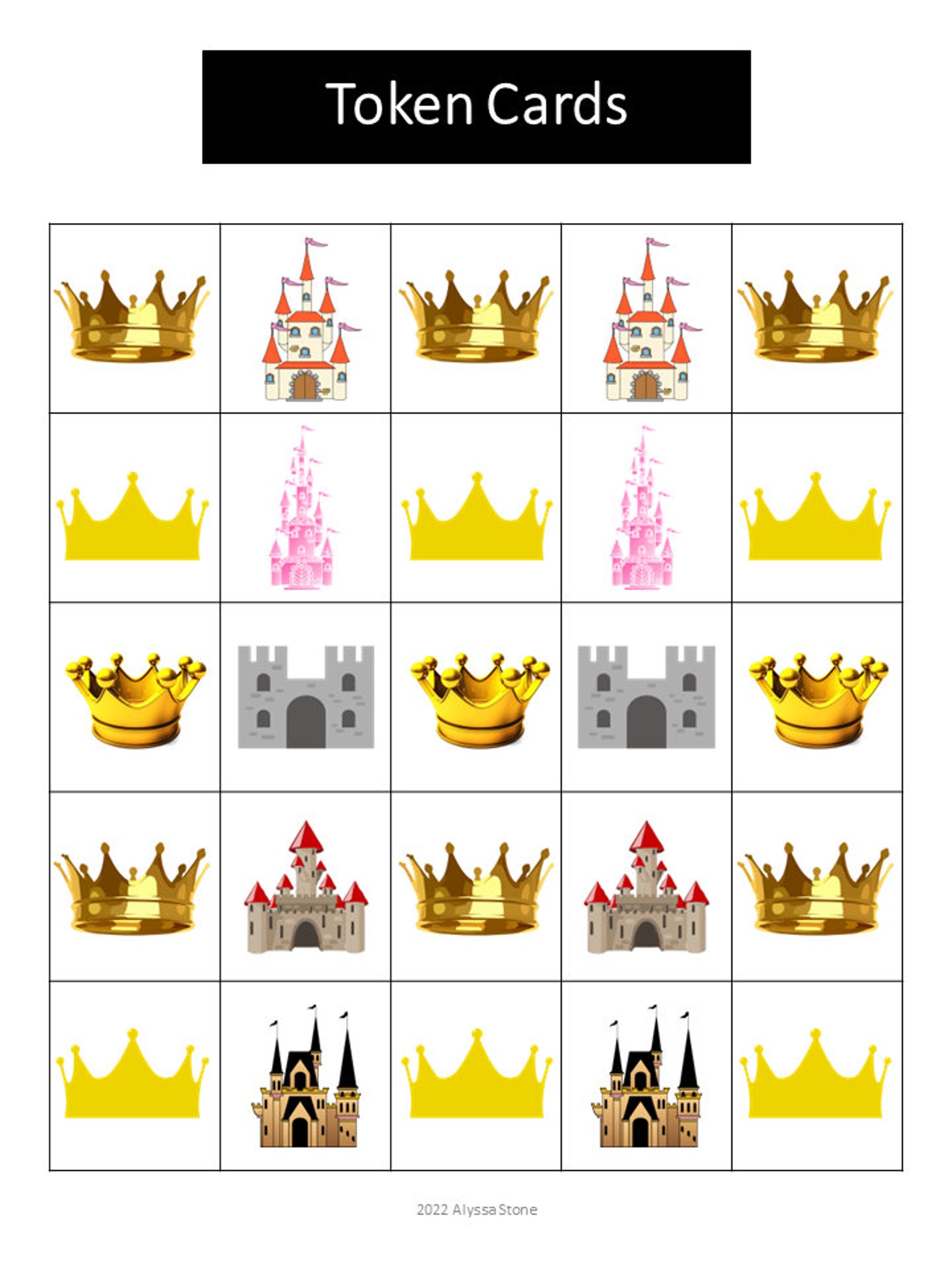 Editable Token Boards - FAIRYTALES - Fairytale Mix | Special Education ...