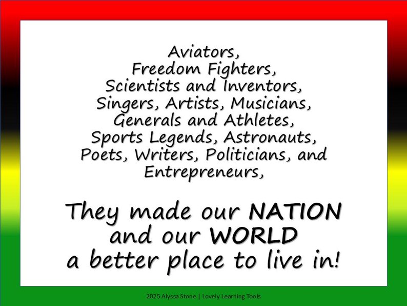 Black History Month - Door & Bulletin Board Decorations - Etsy