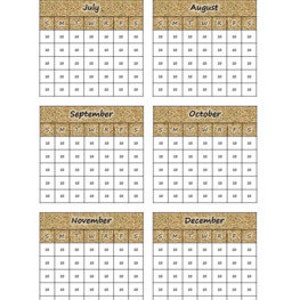 Yearly and Weekly Planning & Pacing Kit - Burlap - Etsy