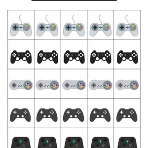 Editable Token Boards - Videogames | Special Education - Etsy