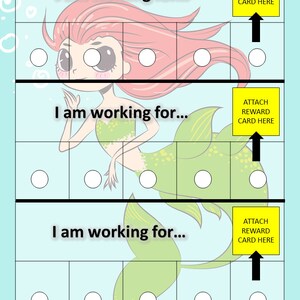 Editable Token Boards - FAIRYTALES - Mermaids 2 | Special Education - Etsy