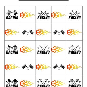 Editable Token Boards - Racecars | Special Education - Etsy