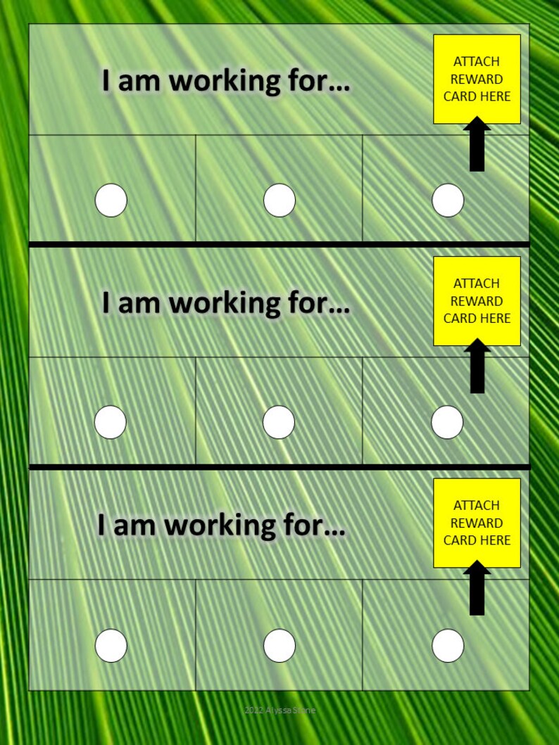 Editable Token Boards - PLANTS - Tropical Theme | Special Education - Etsy