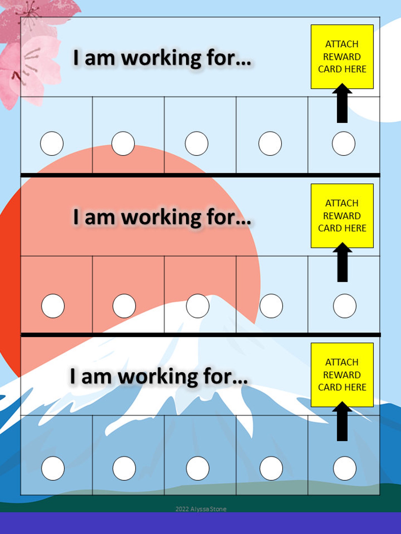 Editable Token Boards - Ninjas | Special Education - Etsy