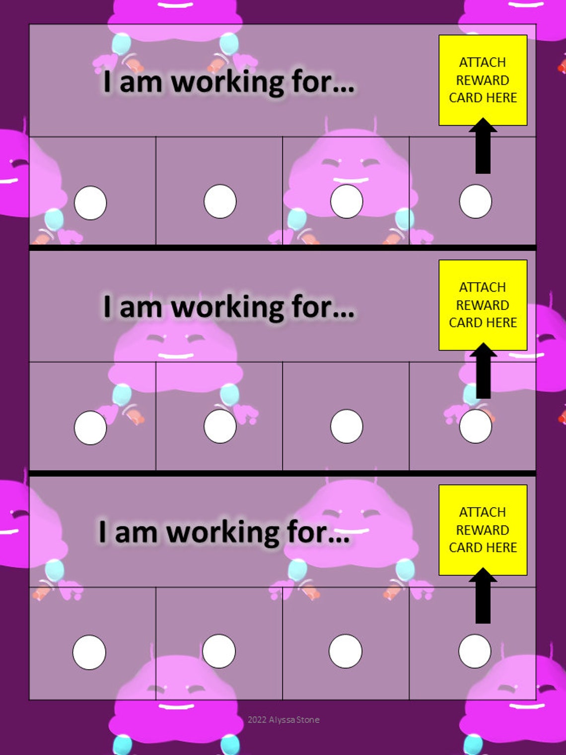 Editable Token Boards Outer Space Special Education - Etsy