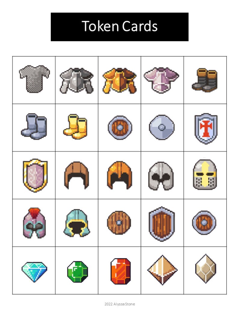 Editable Token Boards - Videogames | Special Education - Etsy