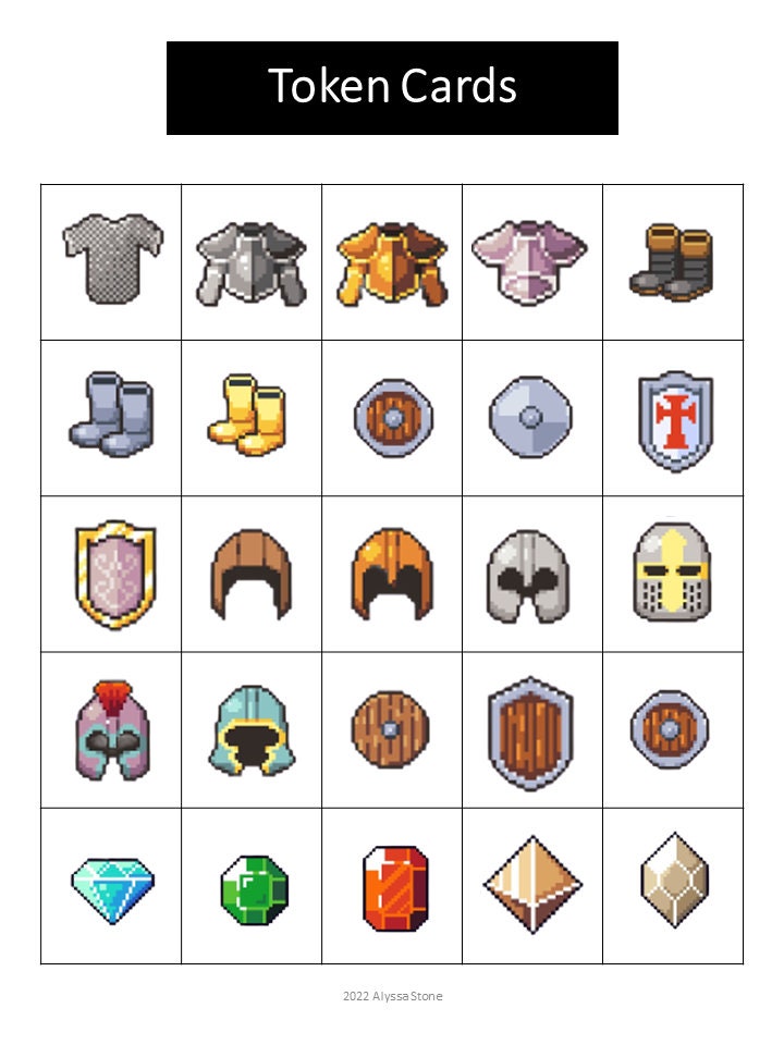 Editable Token Boards - Videogames | Special Education - Etsy
