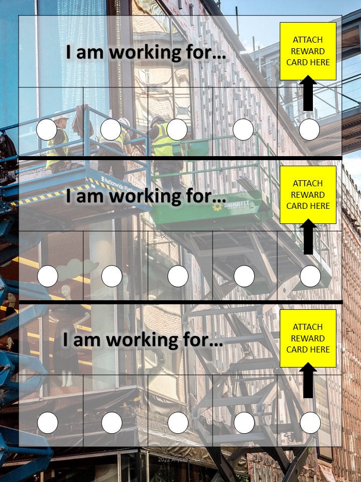 Editable Token Boards - Construction Sites | Special Education - Etsy