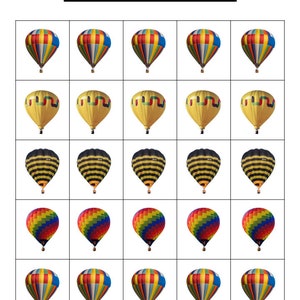 Editable Token Boards - Balloons & Hot Air Balloons | Special Education ...
