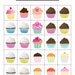 Editable Token Boards - FOOD - Cupcakes | Special Education - Etsy