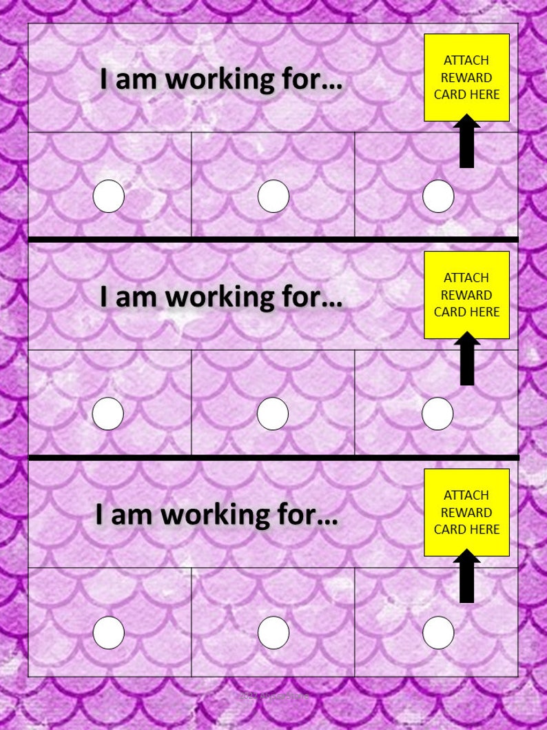 Editable Token Boards - FAIRYTALES - Mermaids 2 | Special Education - Etsy