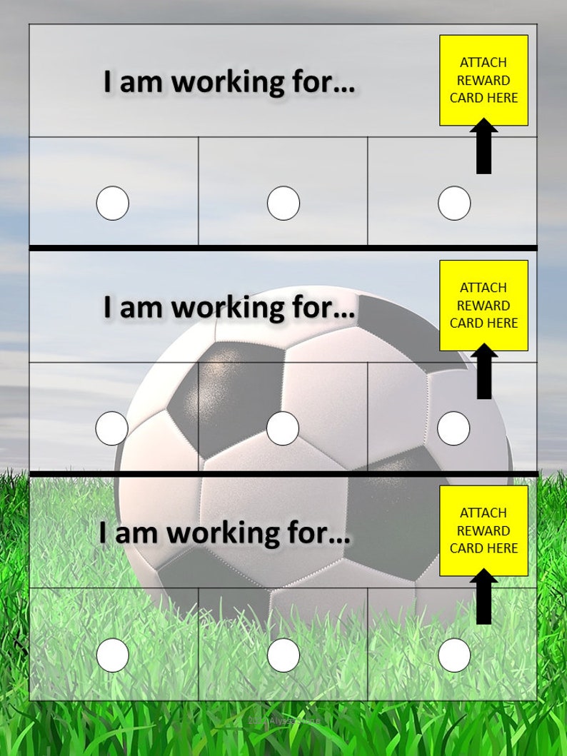 Editable Token Boards - SPORTS - Soccer | Special Education - Etsy