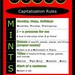 MINTS Capitalization Posters - Etsy
