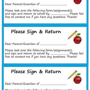 Parent Communication Binder Pack - Aqua - Etsy