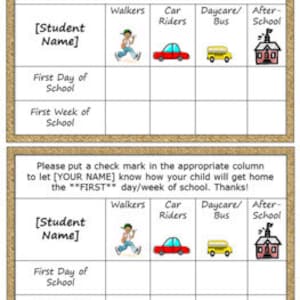 Transportation Sign-up Sheet - Burlap - Etsy